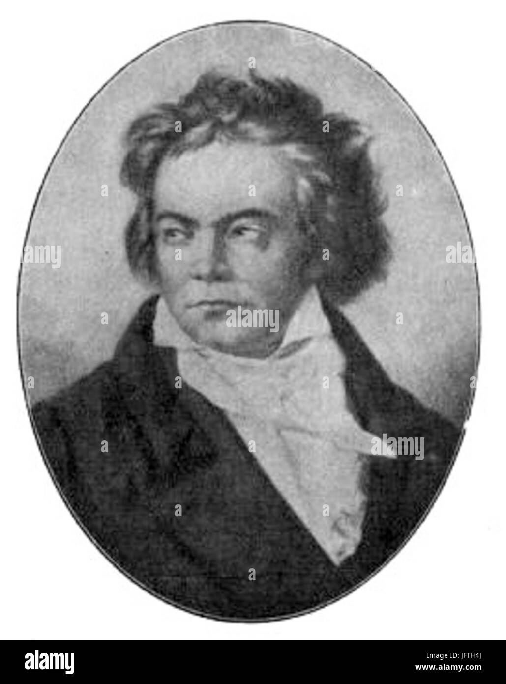 Beethoven painting Black and White Stock Photos & Images - Alamy
