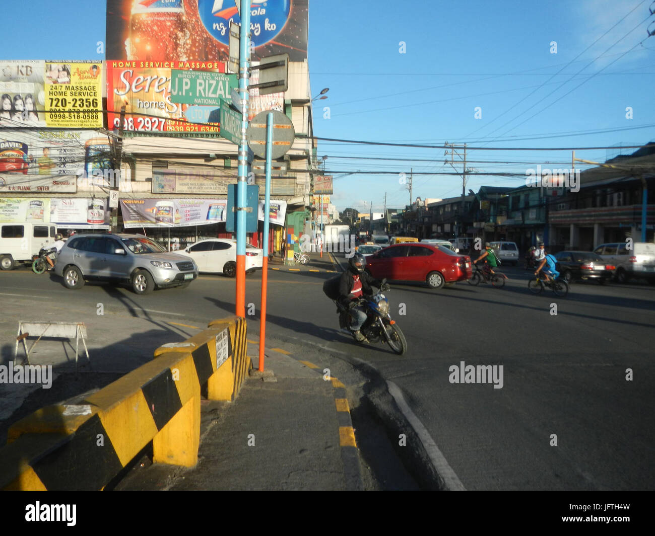 0180jfBarangay Santo NiơB1o J. P. Rizal Street A. Bonifacio Avenue ...