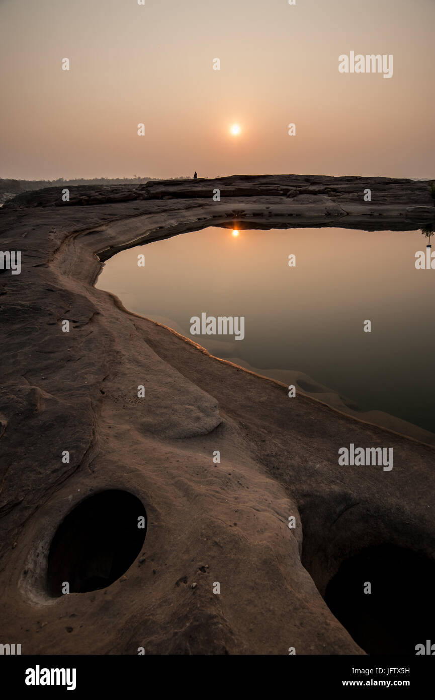Unseen Sam Pan Bok Grand Canyon, Ubon ratchathani, Northeast of ...