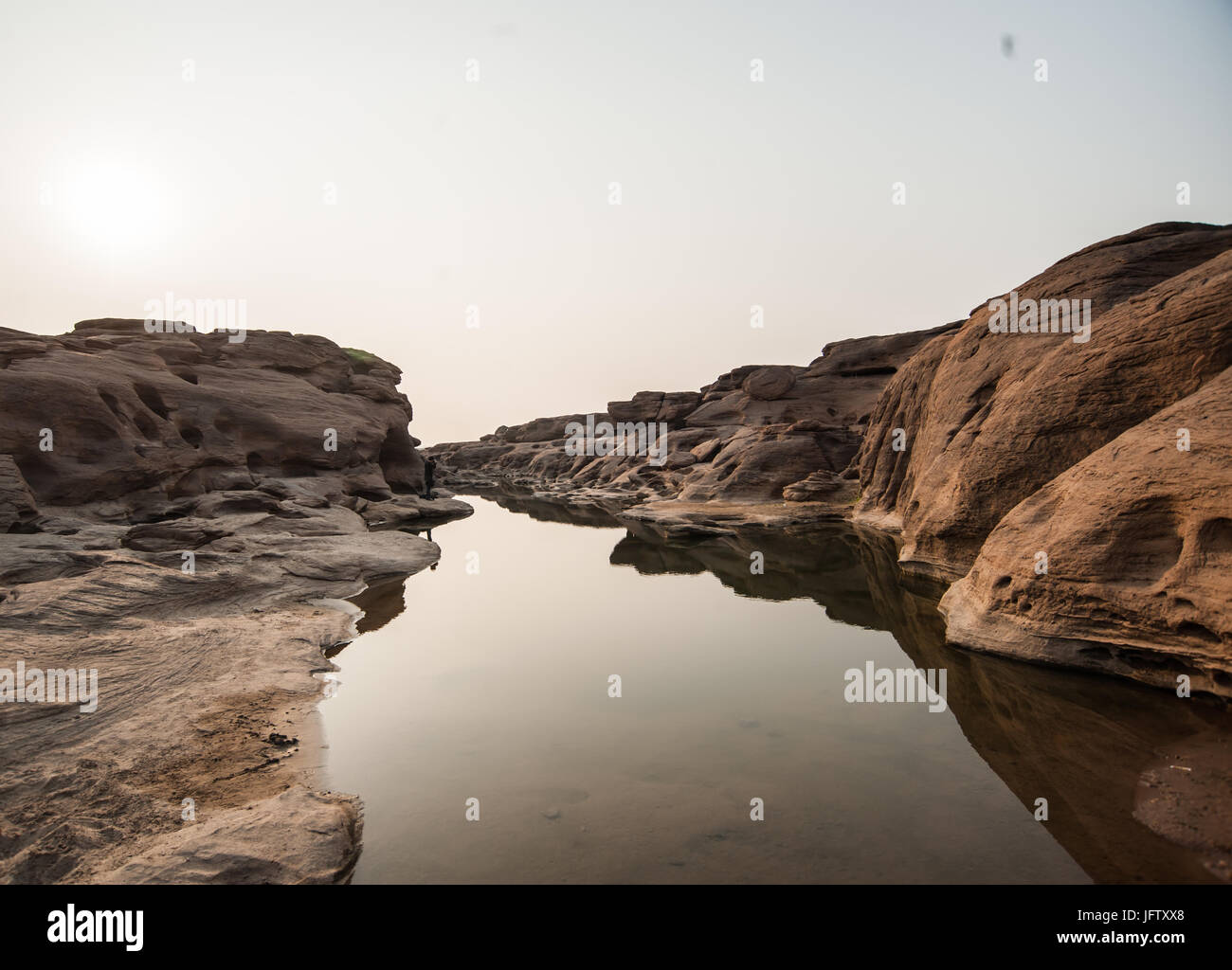 Unseen Sam Pan Bok Grand Canyon, Ubon ratchathani, Northeast of ...