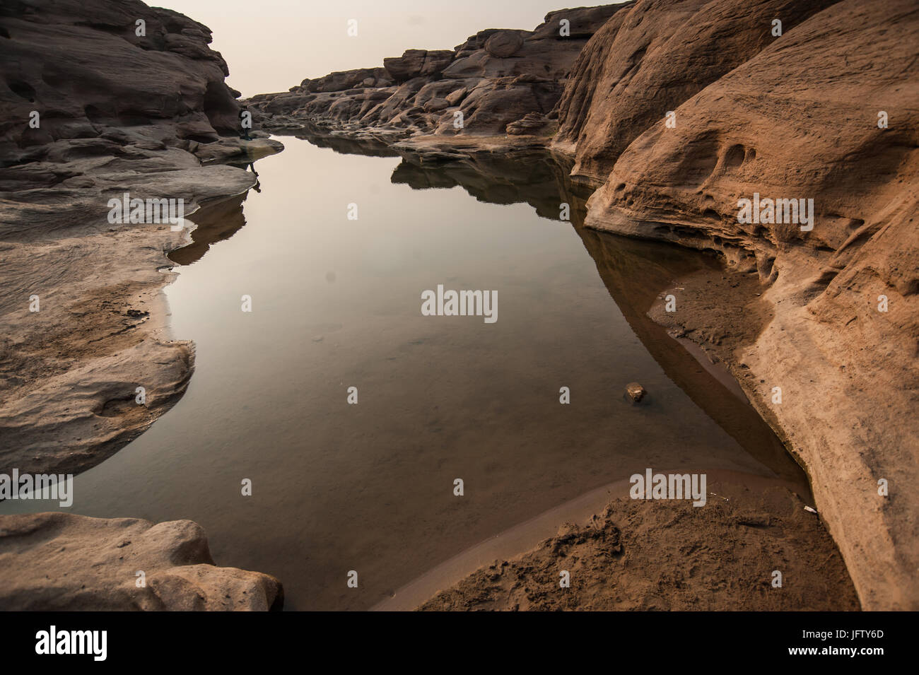 Unseen Sam Pan Bok Grand Canyon, Ubon ratchathani, Northeast of ...