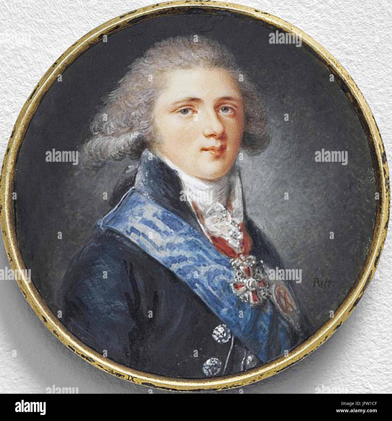 Alexander I of Russia by A.C.Ritt 281790s priv.coll.29 2 Stock Photo ...