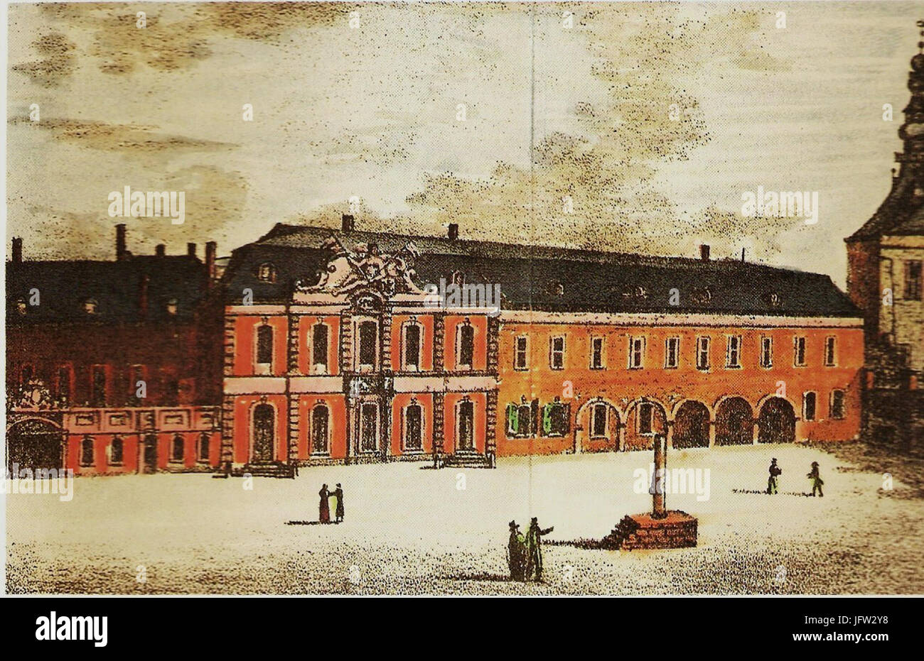 Altes Komä6dienhaus (Aachen Stock Photo - Alamy