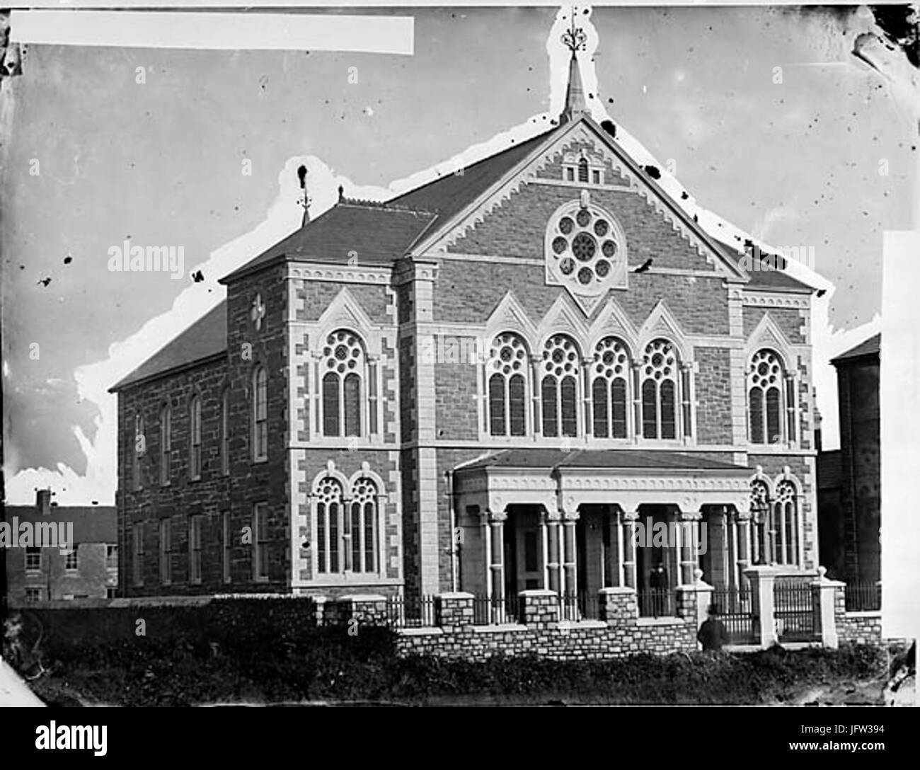 Ambrose Memorial Chapel Porthmadog NLW3362112 Stock Photo - Alamy