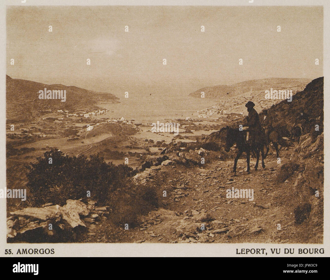 Amorgos map hi-res stock photography and images - Alamy