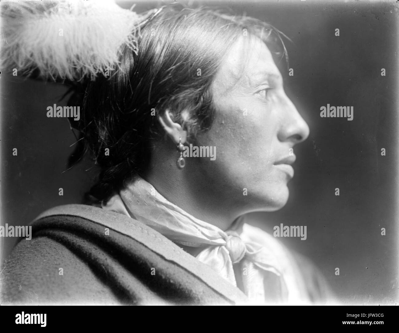 Amos Two Bulls, Dakota Sioux, by Gertrude Käsebier, ca. 1900 (2 Stock ...