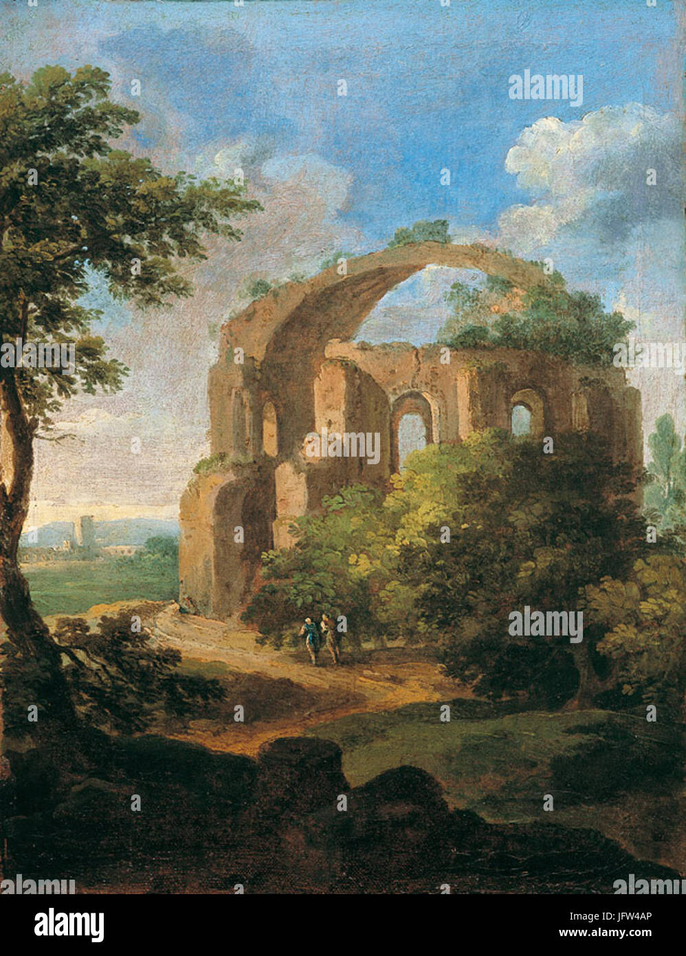 Anesi Temple de Bacchus musée des Augustins Stock Photo - Alamy