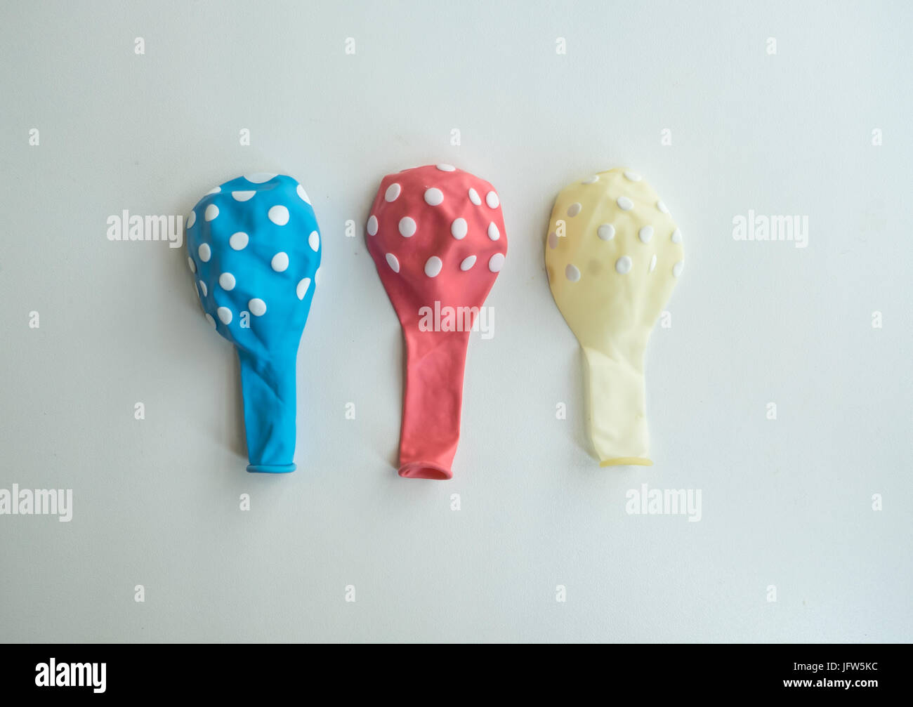 Deflated White Balloon