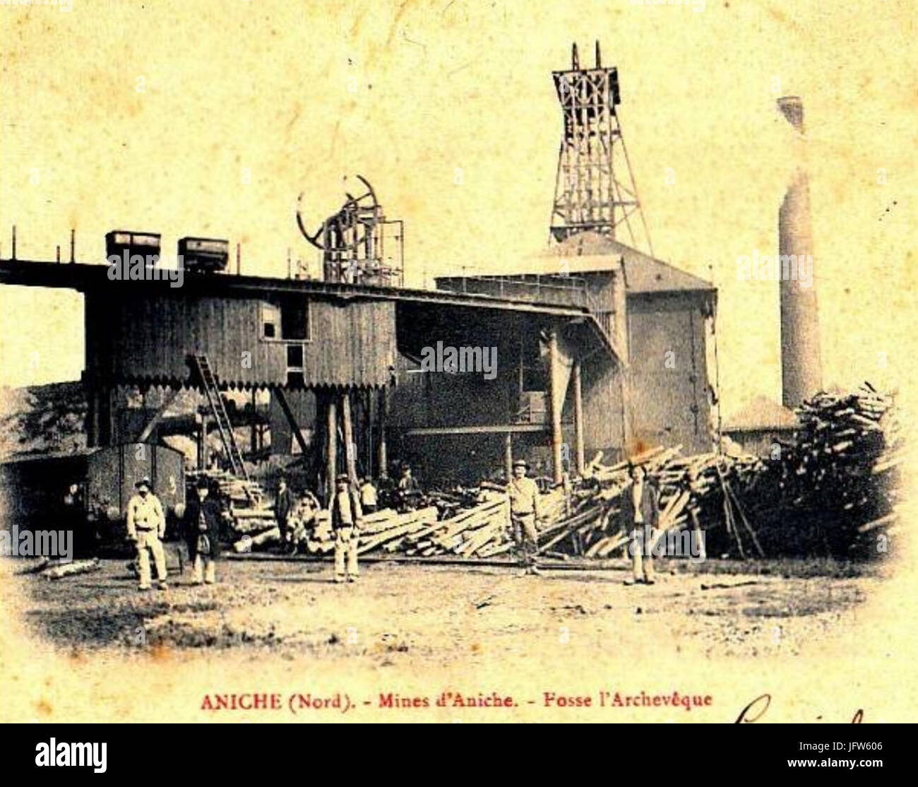 Aniche - Fosse Archevơ3AAque (B Stock Photo - Alamy