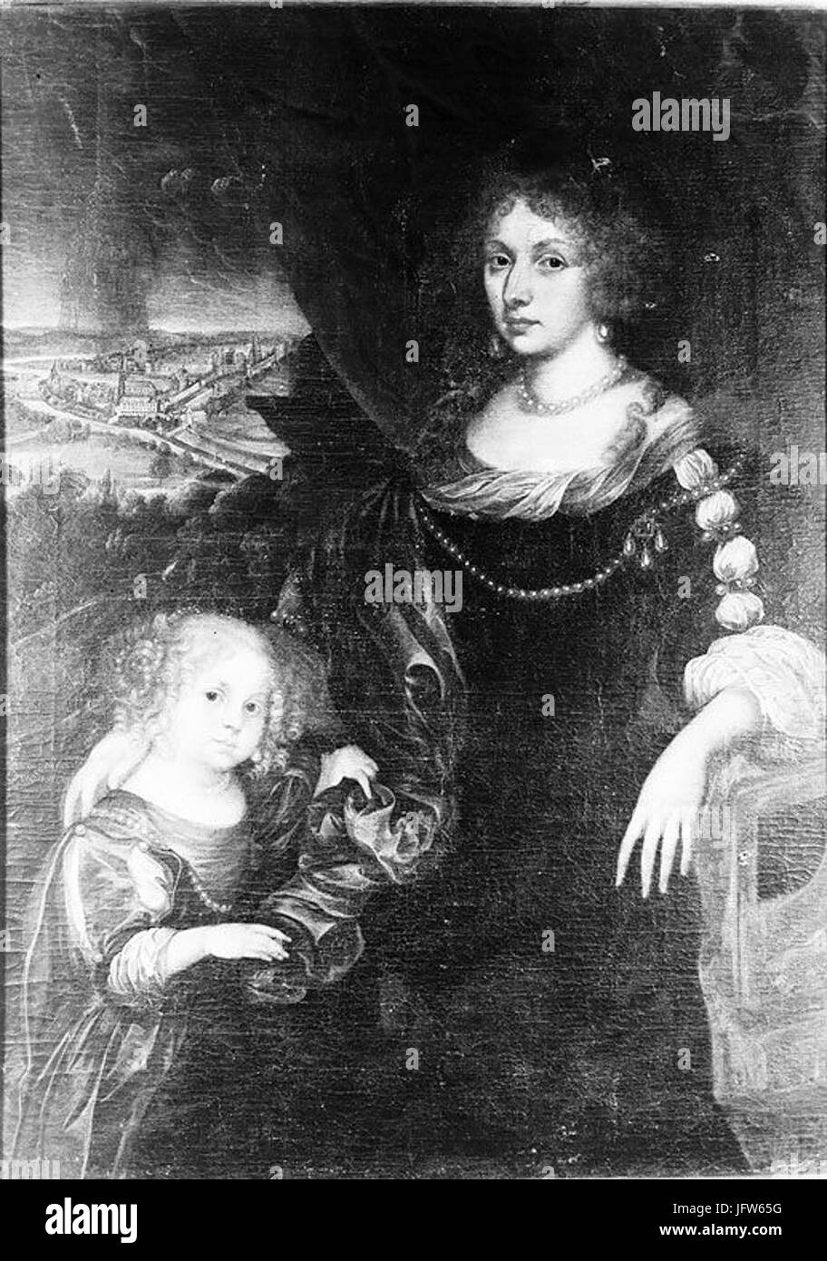 Anna Maria Gräfin von Fürstenberg, verh. mit Ferdinand Carl Graf zu ...