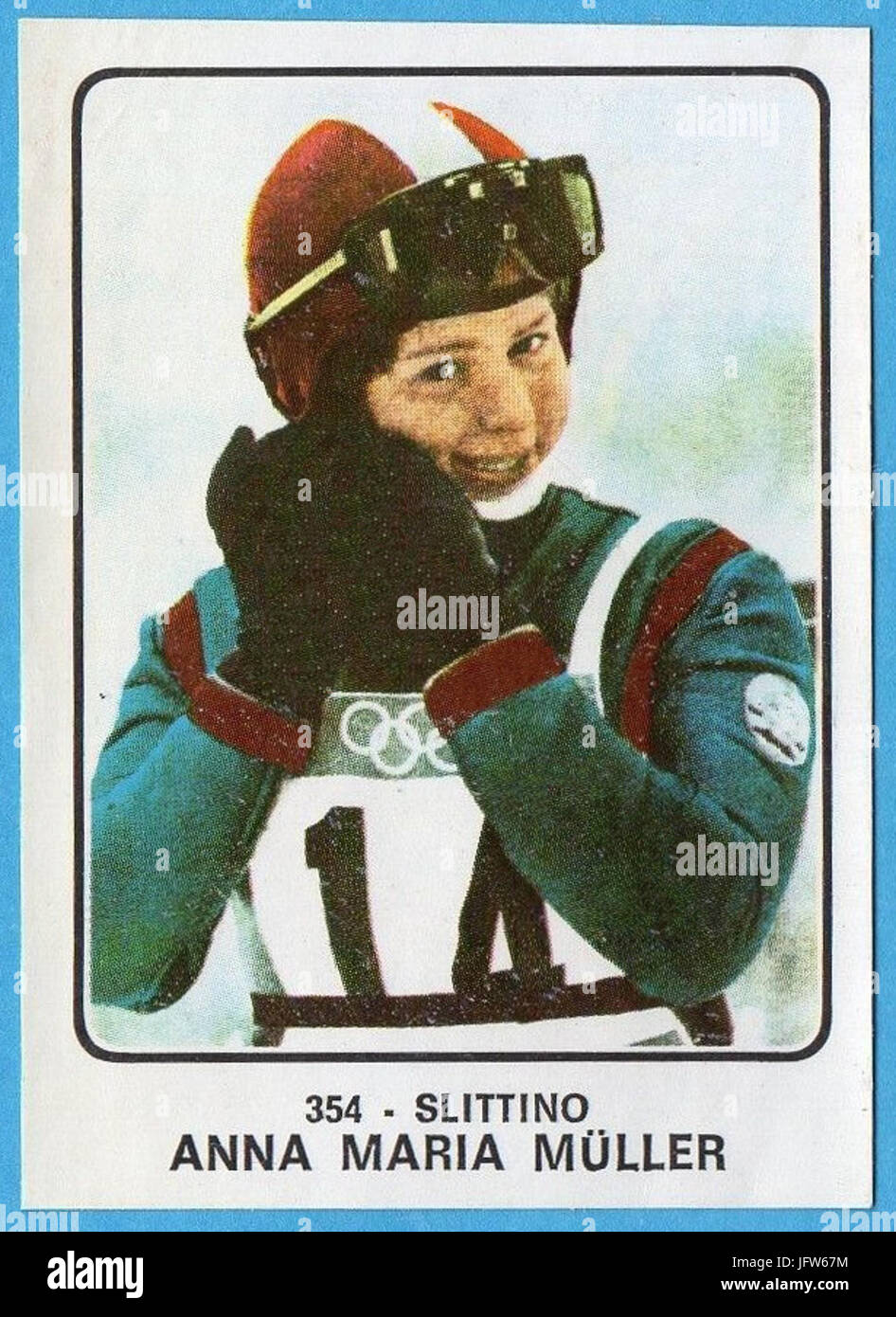 Anna-Maria Müller c1972 Stock Photo - Alamy