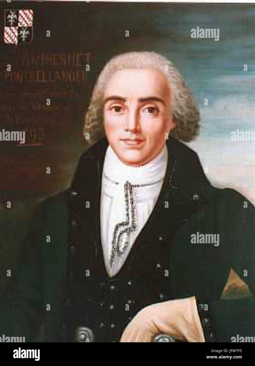 Antoine-Henry d Amphernet de Pontbellanger Stock Photo - Alamy