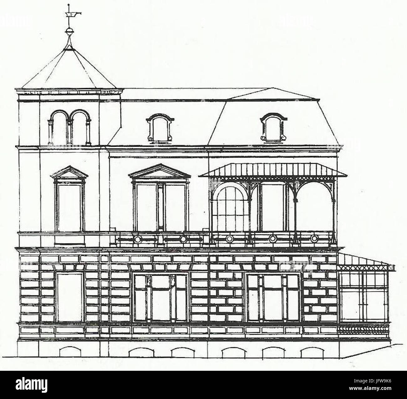 European elevations Cut Out Stock Images & Pictures - Alamy