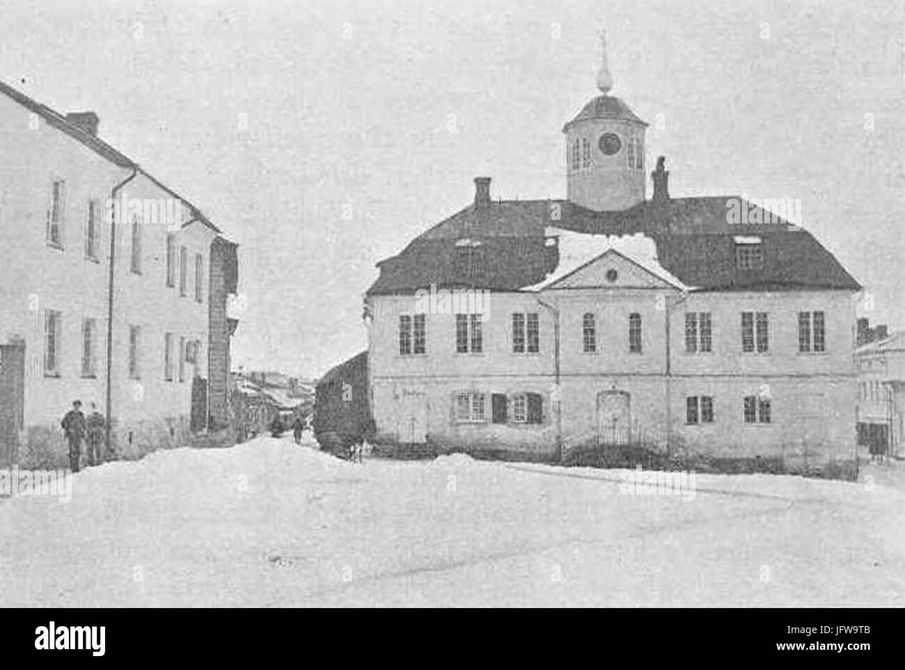 Borgå gamla rådhuset omkring år 1900 Stock Photo - Alamy
