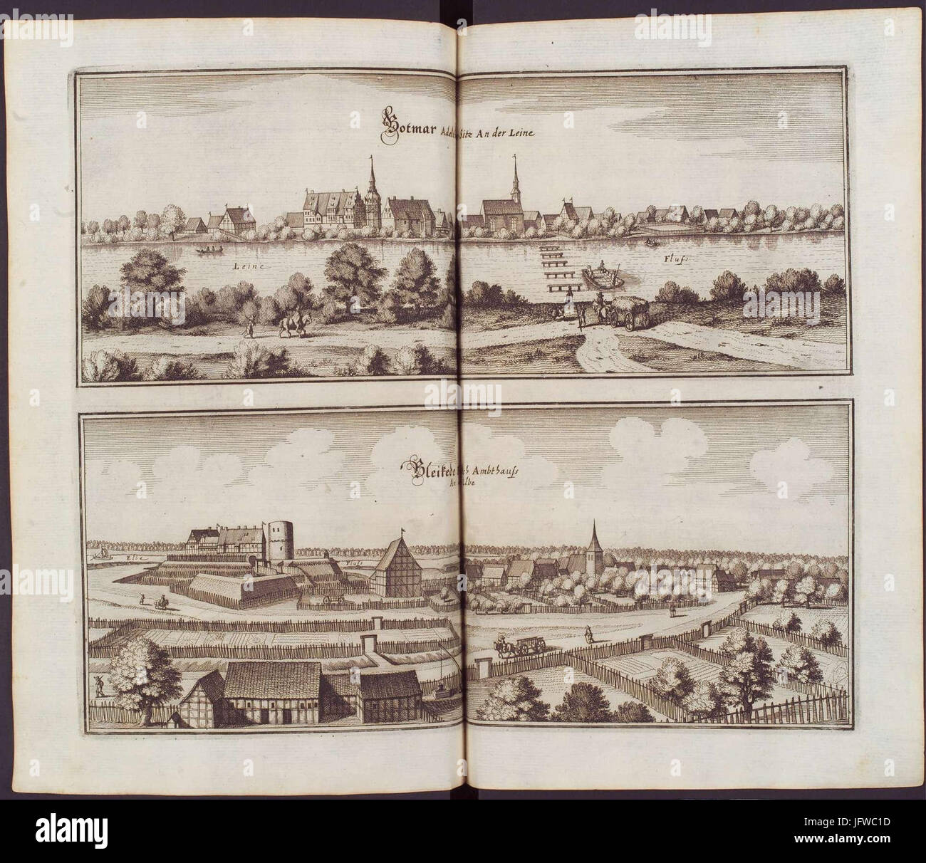 Braunschweig Lüneburg (Merian) 263 Stock Photo - Alamy