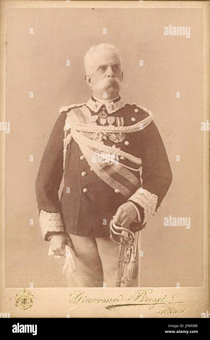 19th century photo of king umberto i of italy hi-res stock photography ...