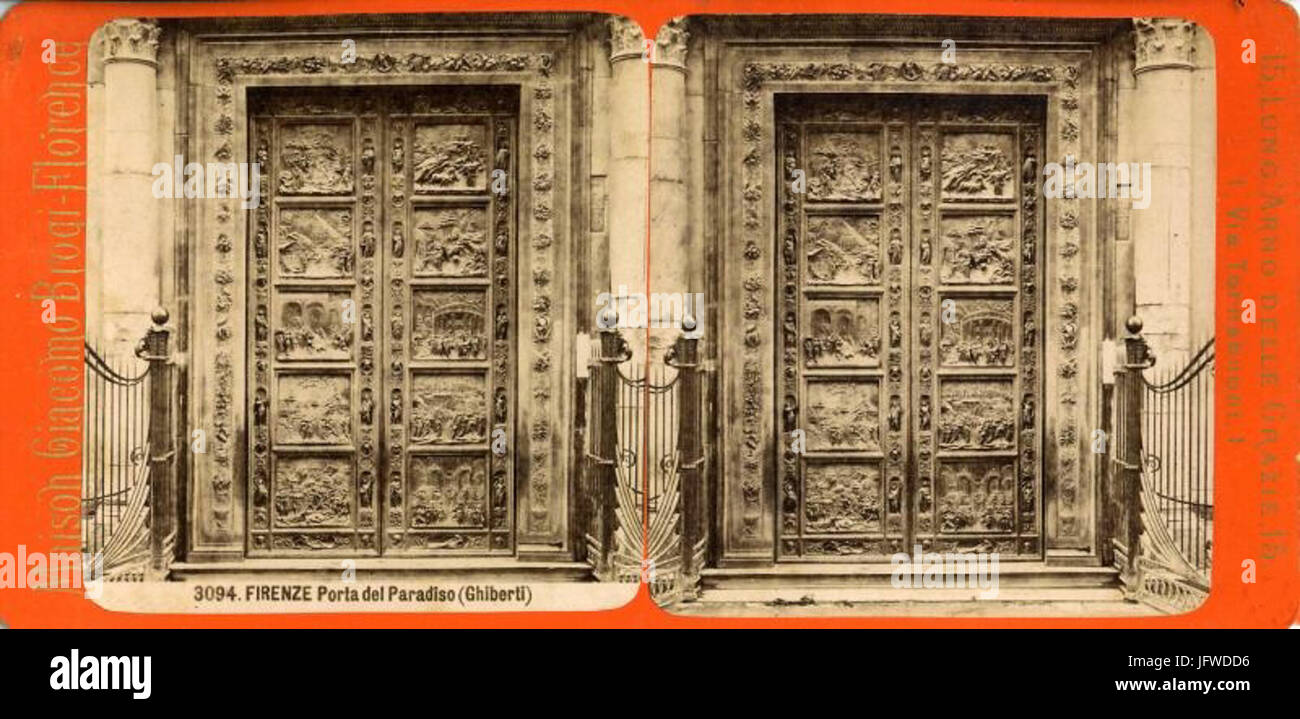 Brogi Giacomo 2818 -188129 - n. 3094 - Firenze - Porta del Paradiso ...