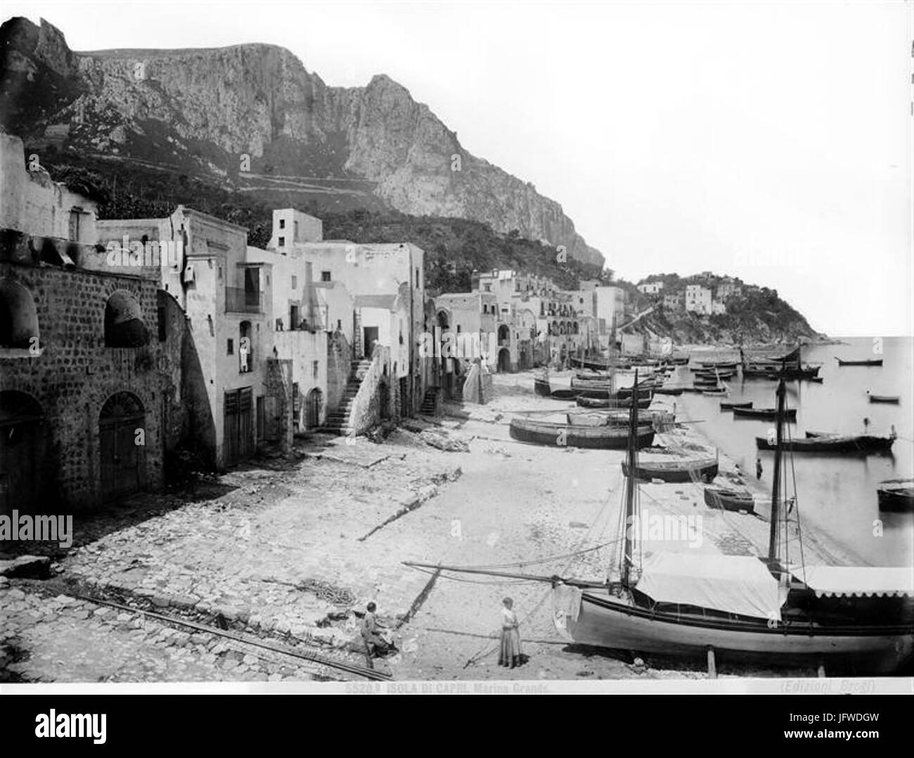 Brogi Giacomo 2818 -188129 - n. 5520 - Isola di Capri - Marina grande ...