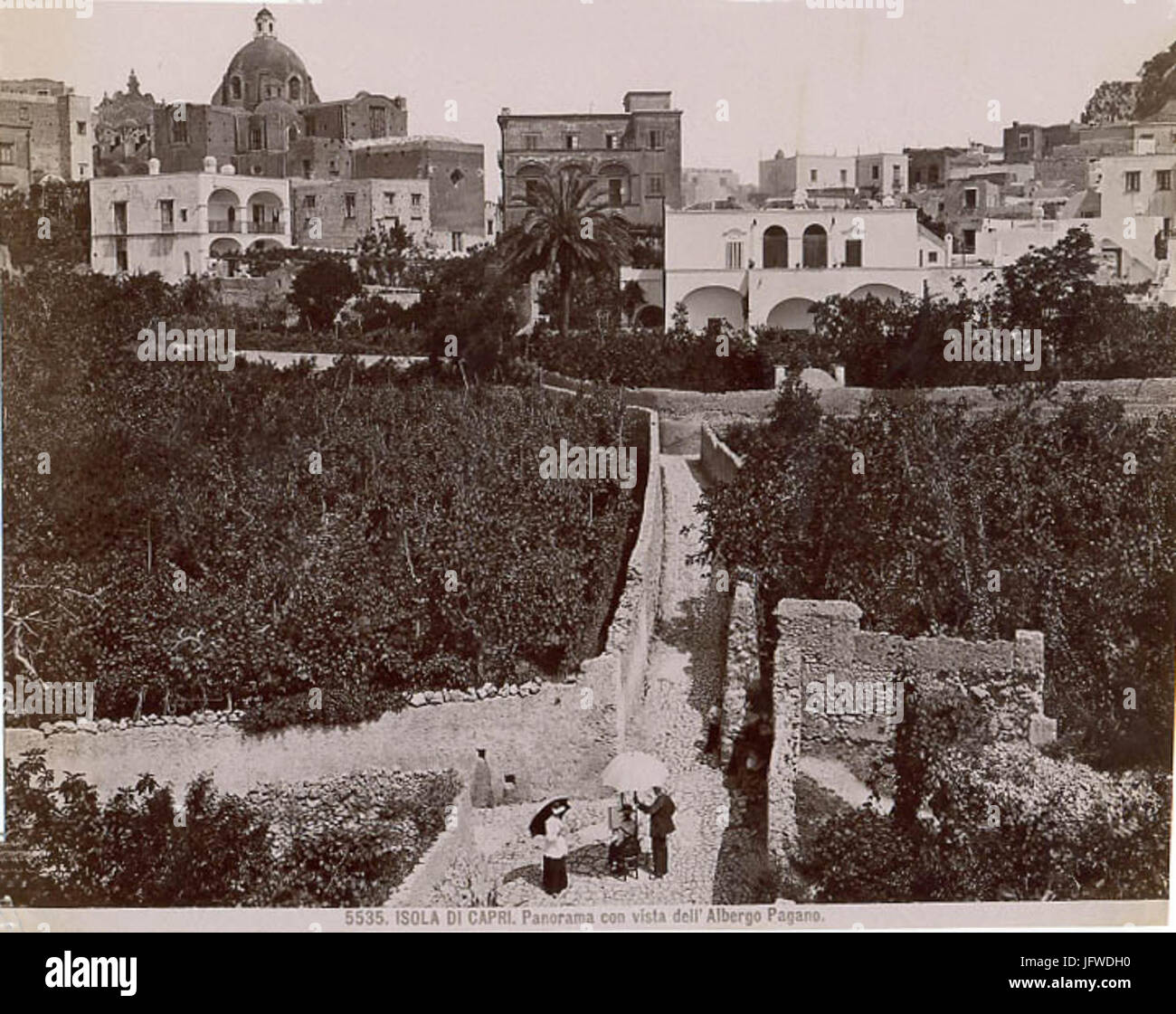 Brogi Giacomo 2818 -188129 - n. 5535 - Isola di Capri - Panorama con ...