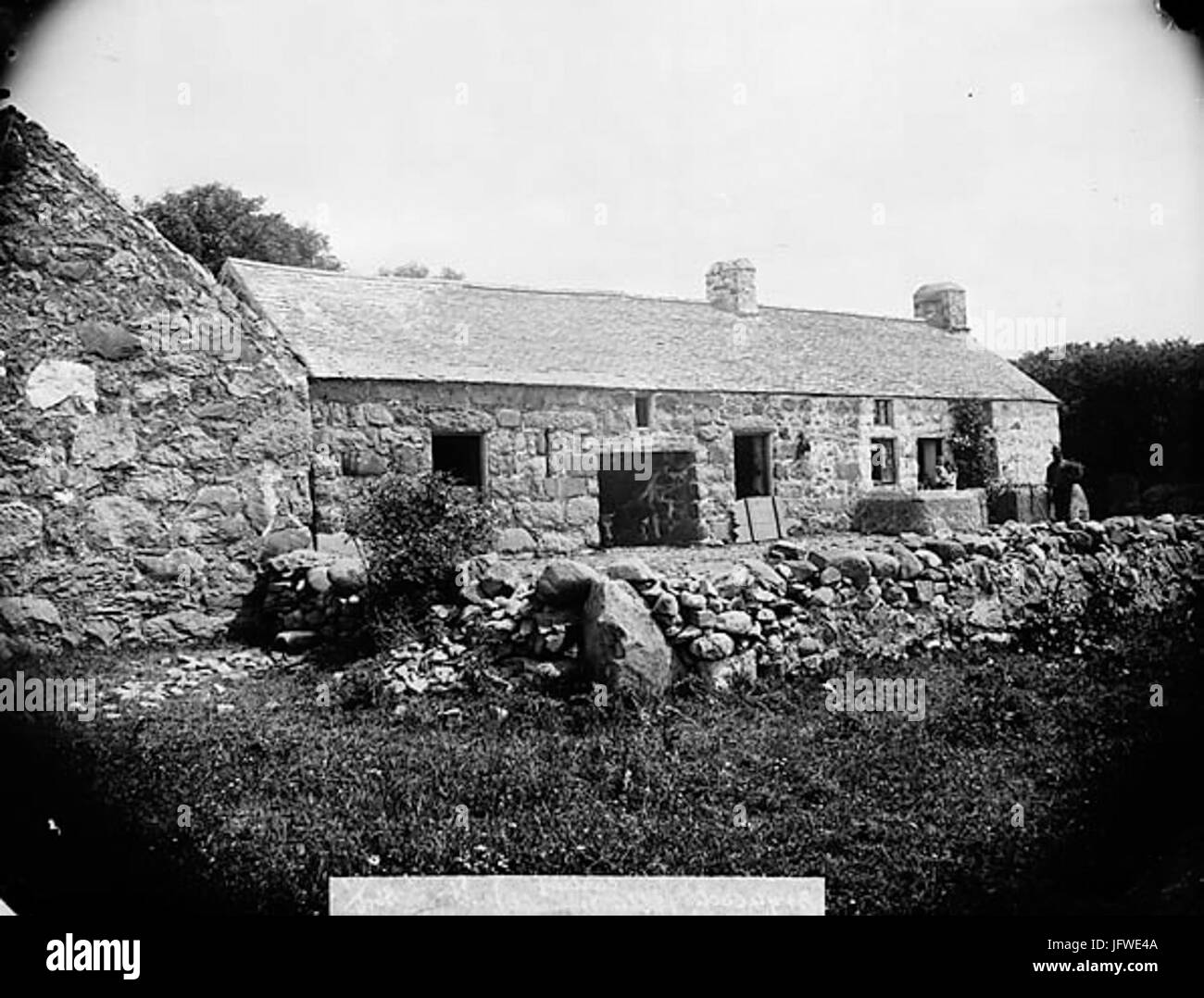 Bryn-coch 28home of Ellis Bryn-coch29 NLW3362124 Stock Photo - Alamy