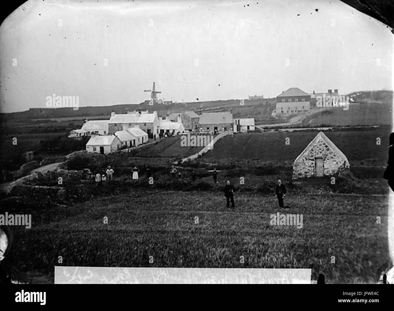 Bryn-du Llanfaelog NLW3363637 Stock Photo - Alamy