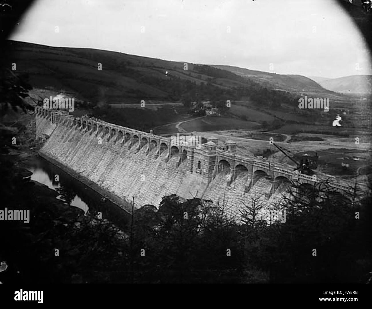 Dam At Llanwddyn High Resolution Stock Photography and Images - Alamy
