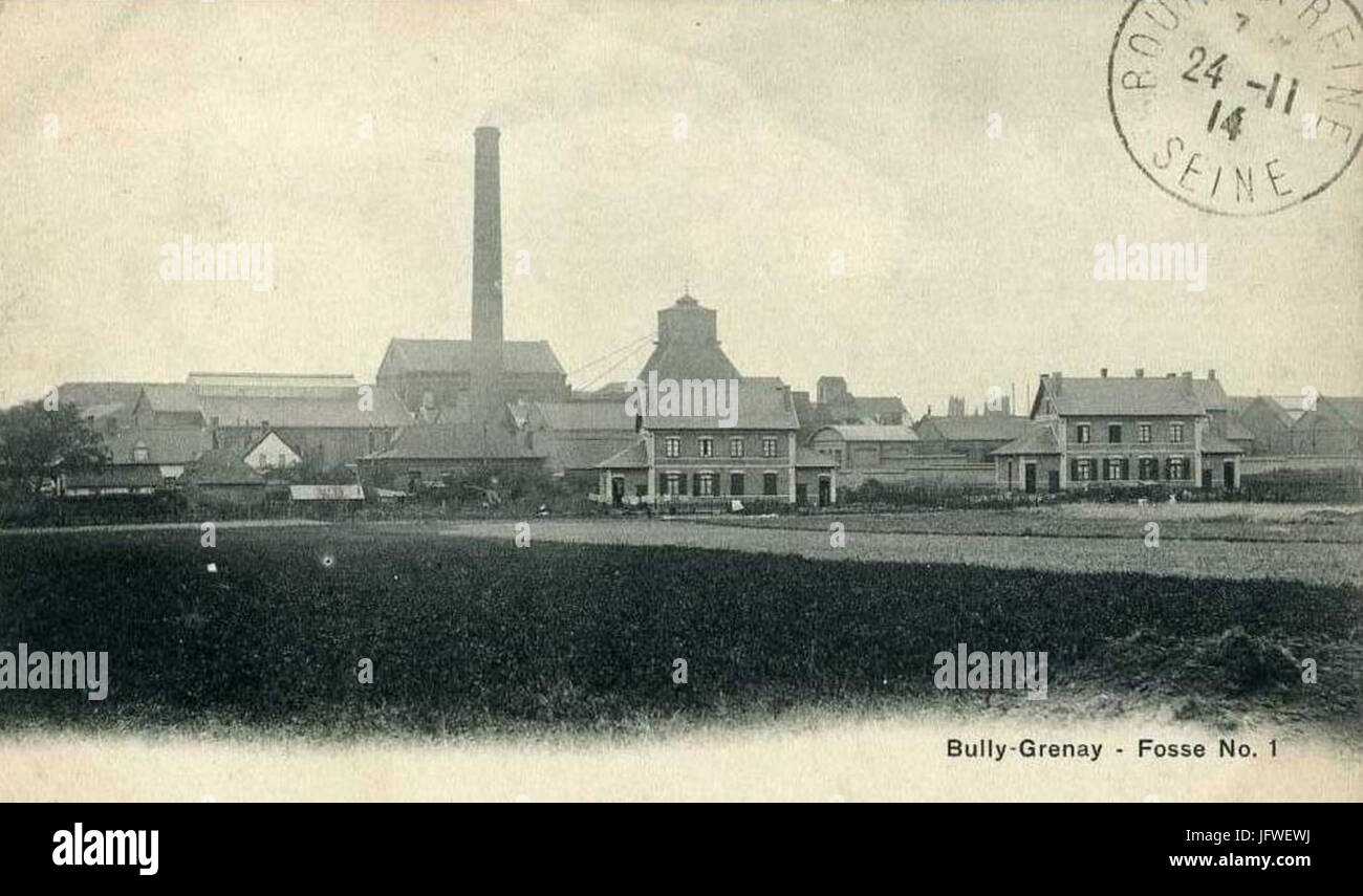 Bully-les-Mines - Fosse n° 1 - 1 bis - 1 ter des mines de Béthune (I ...