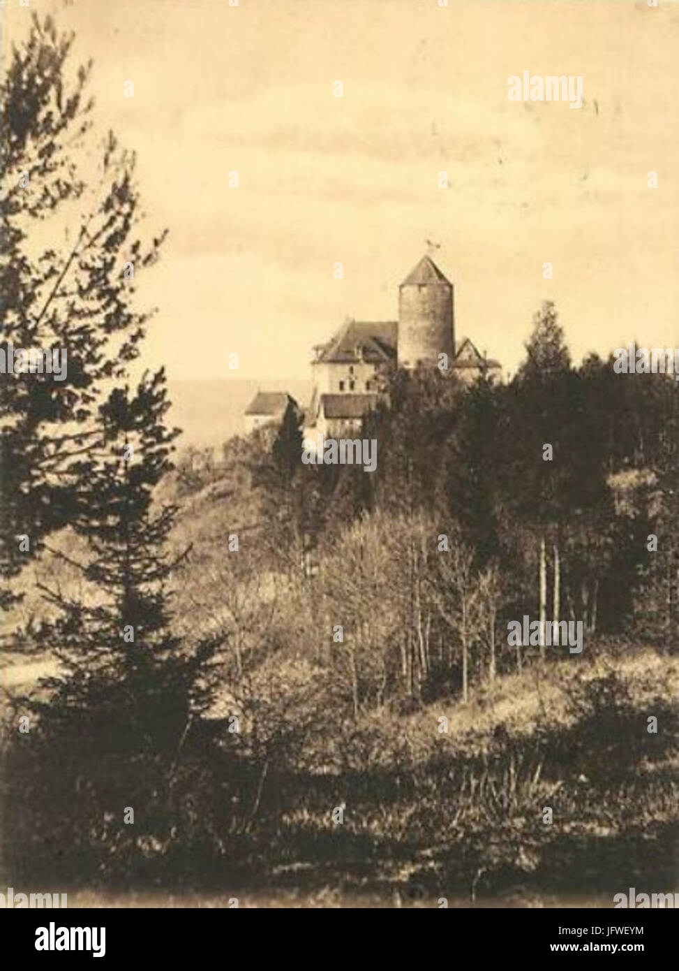 Burg Colmberg circa 1900 Stock Photo - Alamy