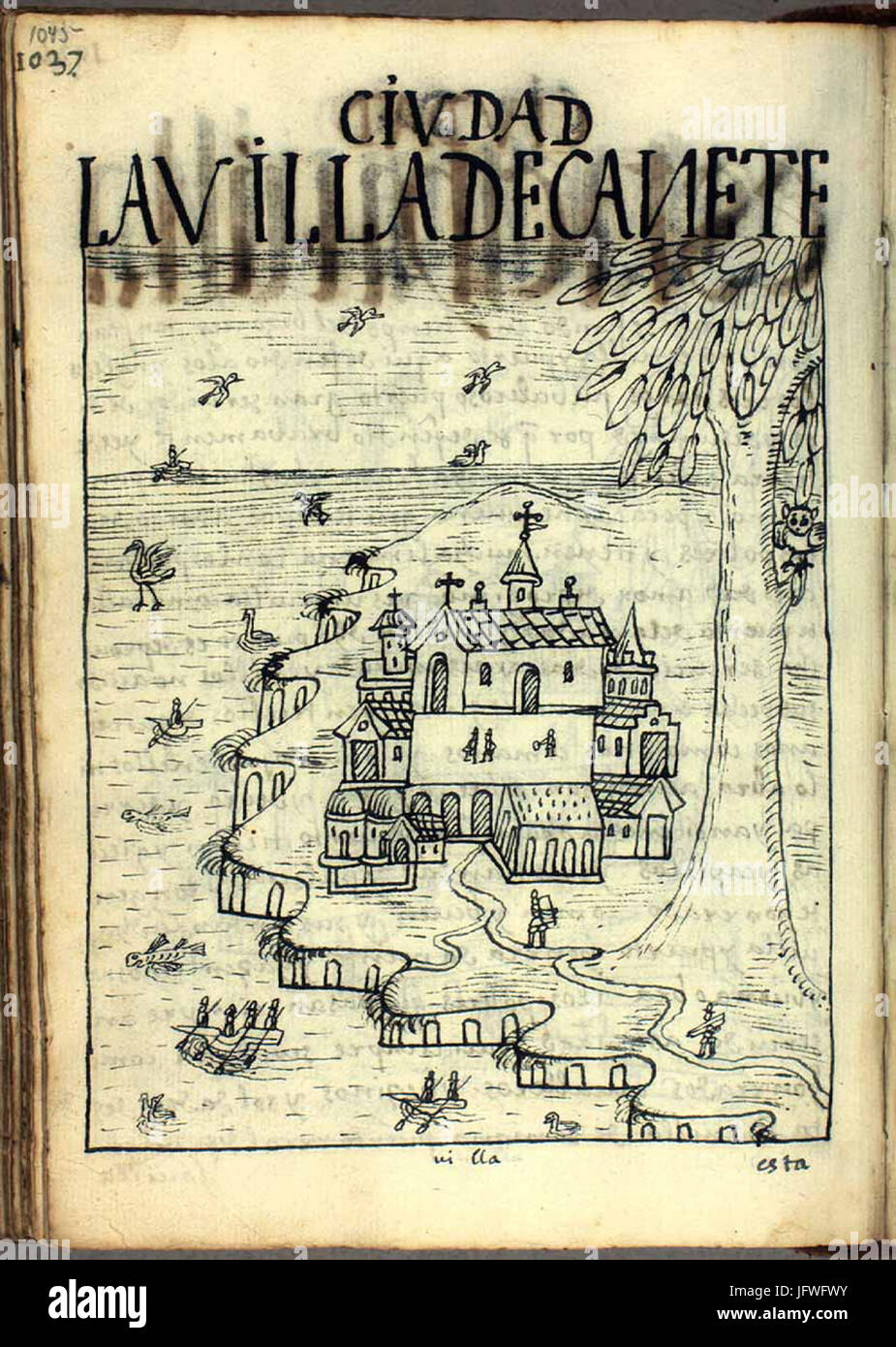 Map of canete hi-res stock photography and images - Alamy