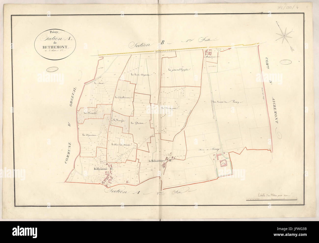 Cadastre napoleonien hi-res stock photography and images - Alamy