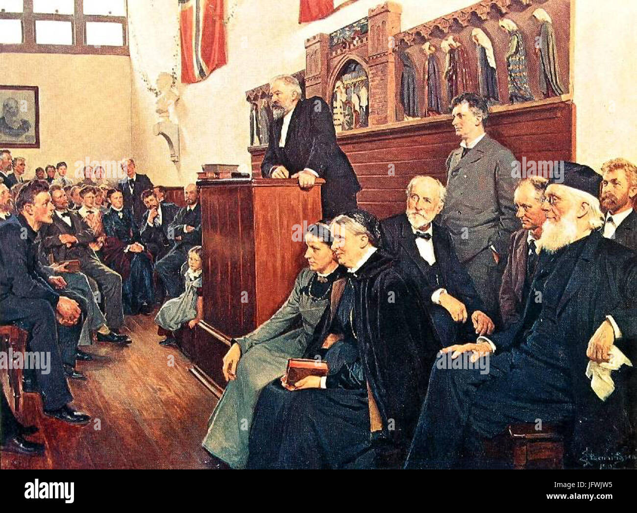 Askov Højskole (Henningsen Stock Photo - Alamy