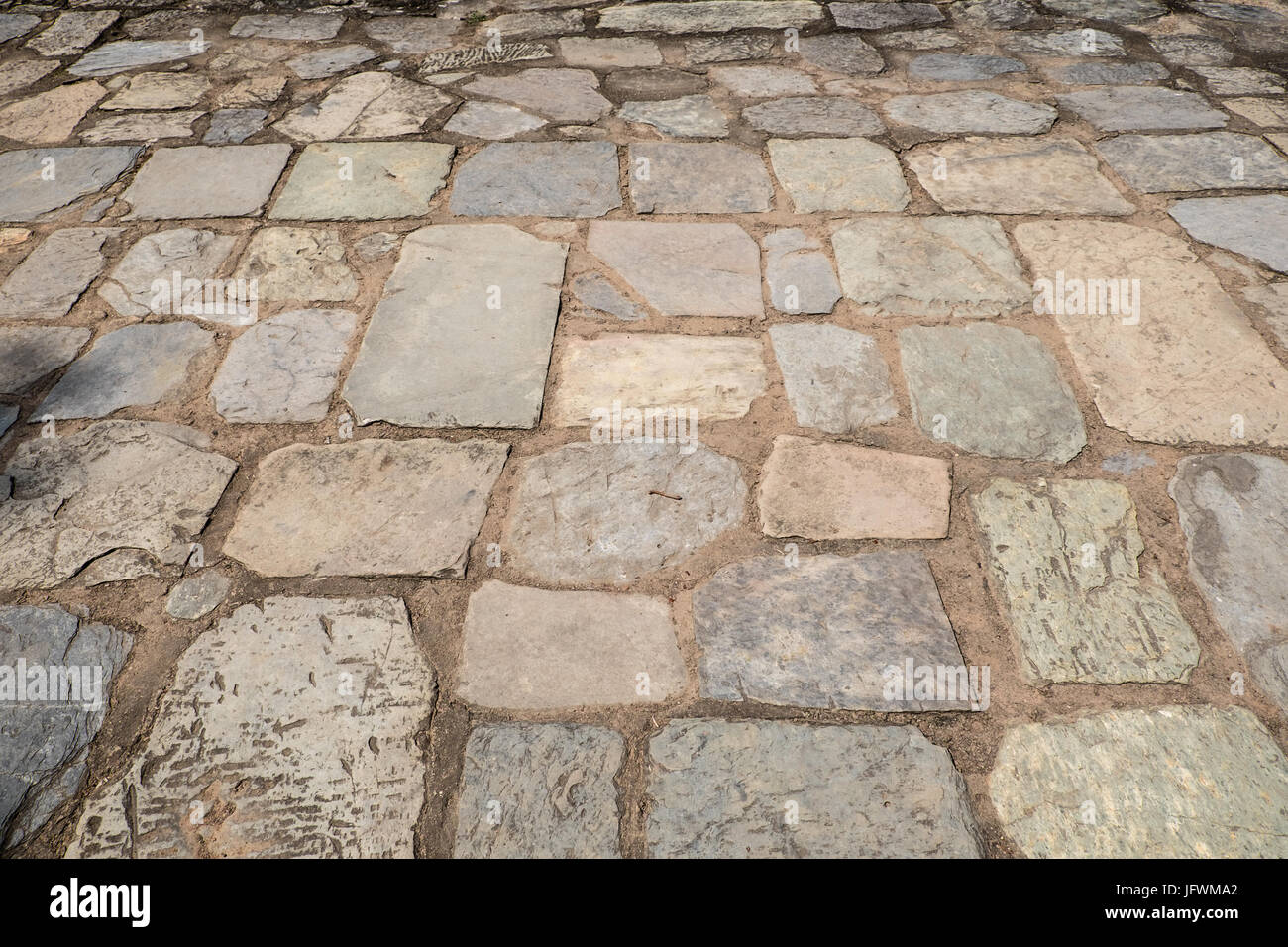 Marble stone paved street hi-res stock photography and images - Alamy