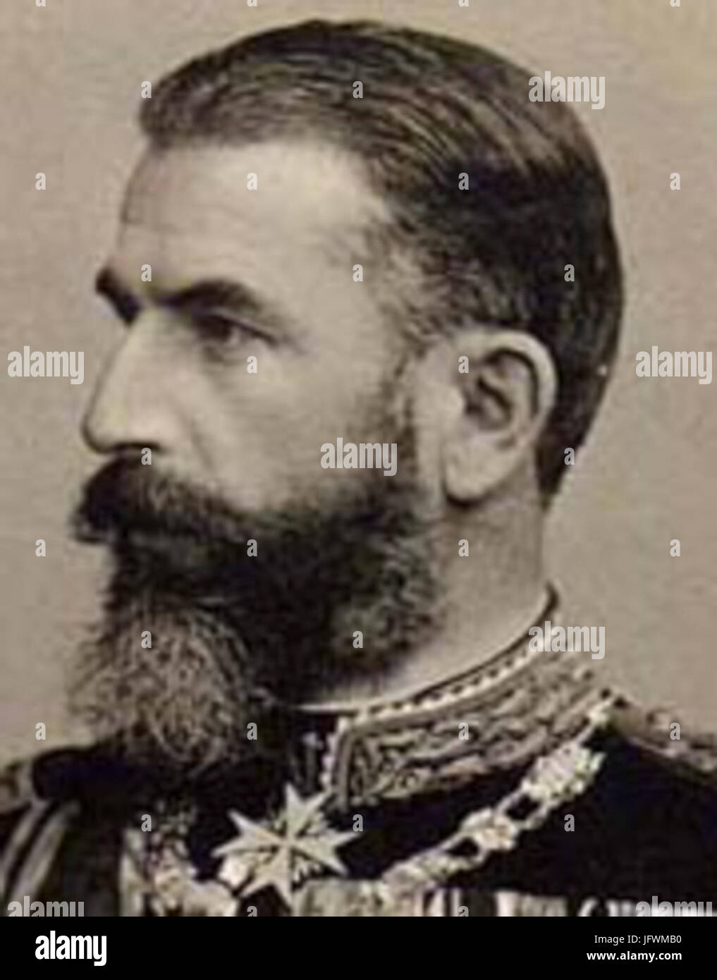 Carol I of Romania 28cropped29 Stock Photo - Alamy