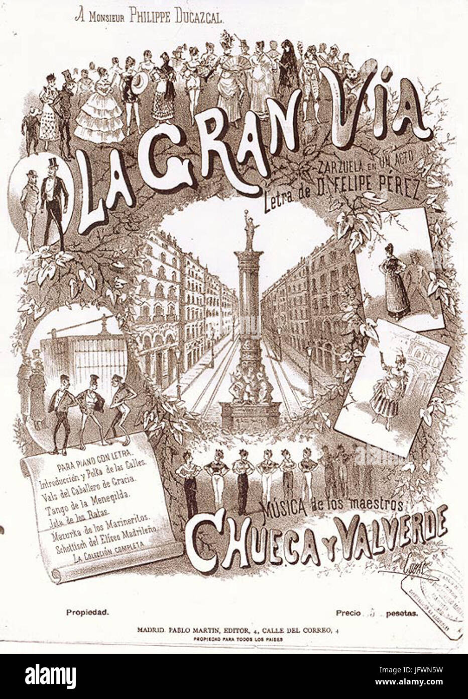 Zarzuela old hi-res stock photography and images - Alamy