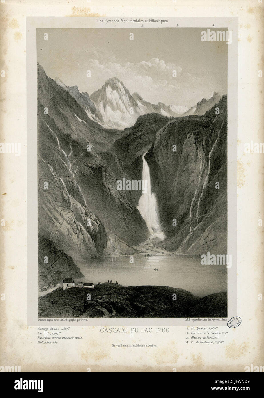 Cascade du lac hi-res stock photography and images - Alamy