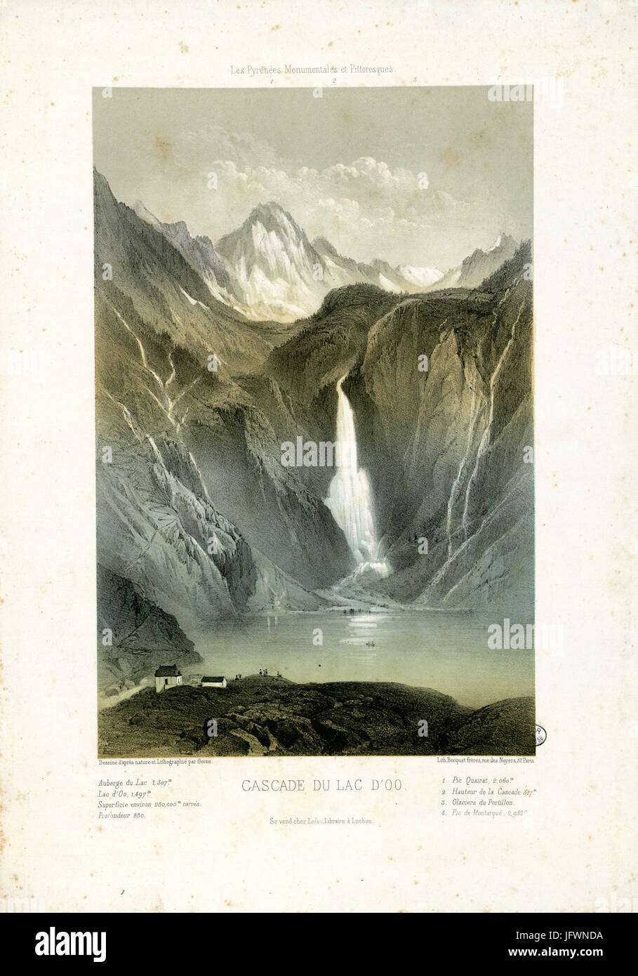 Cascade du lac hi-res stock photography and images - Alamy