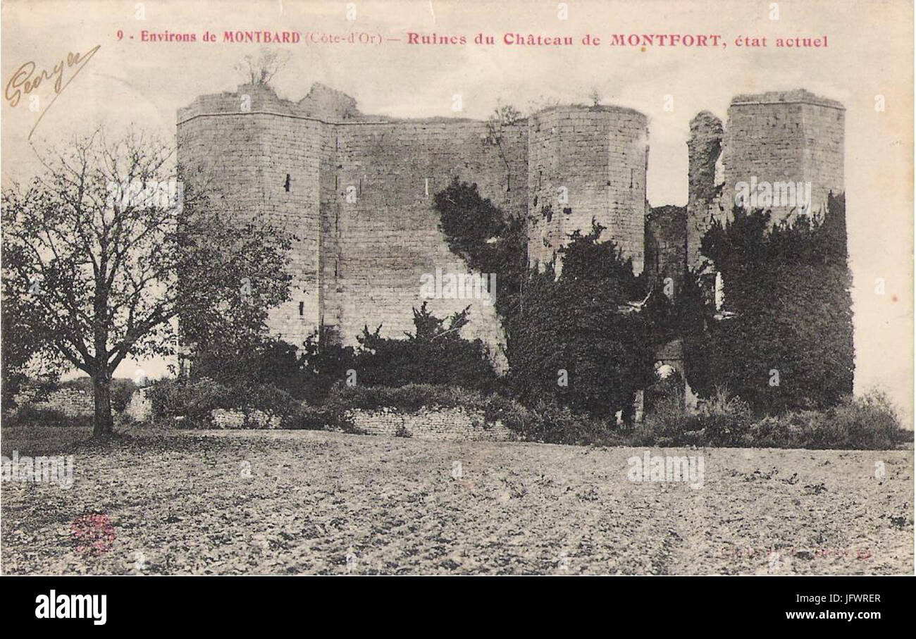 Montfort map hi-res stock photography and images - Alamy