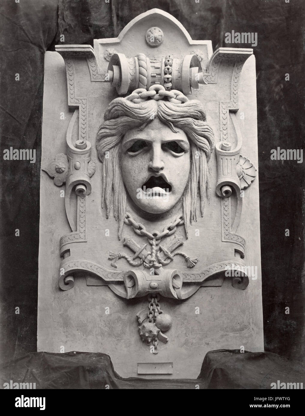 Tragic mask hi-res stock photography and images - Alamy