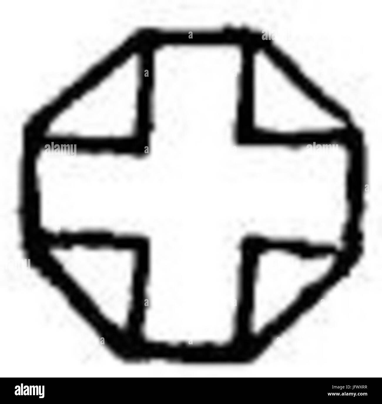Christian symbols symbolism Black and White Stock Photos & Images - Alamy