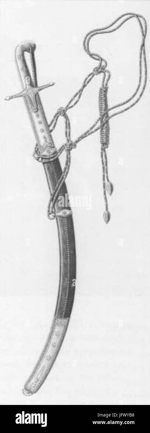 Curved sword Black and White Stock Photos & Images - Alamy