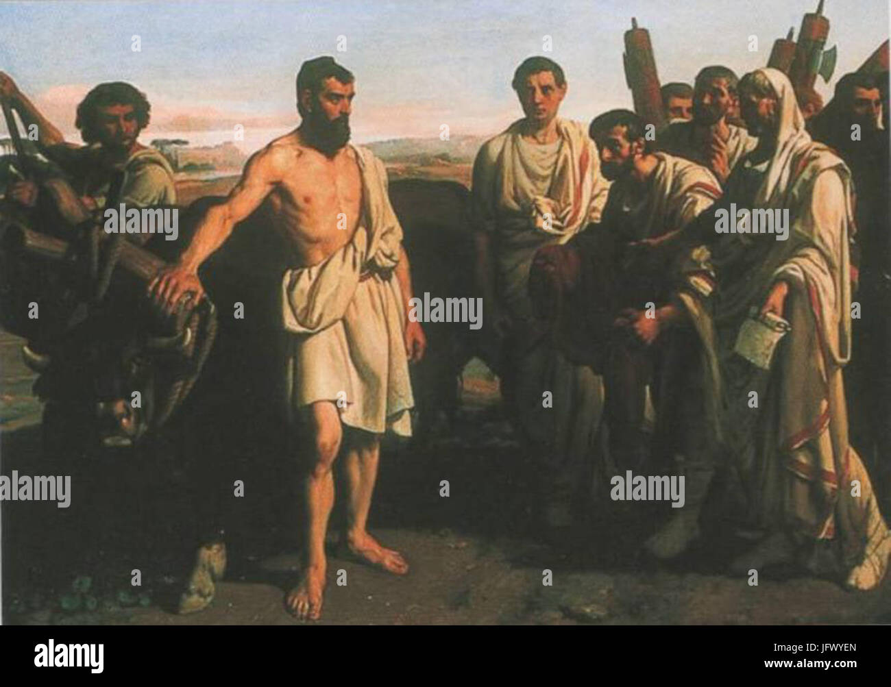 Cincinnatus roman hi-res stock photography and images - Alamy