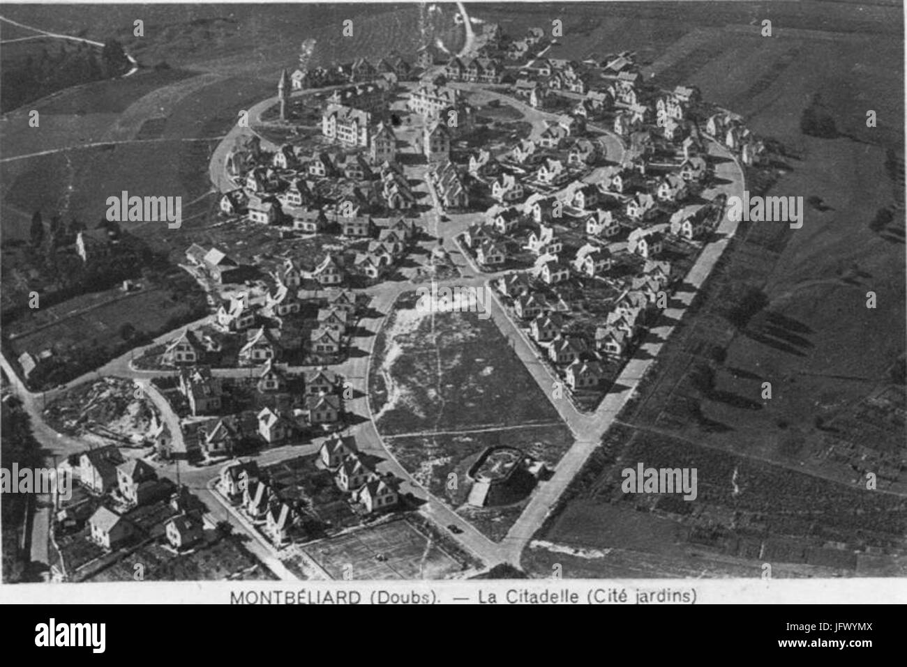 Map of montbeliard Black and White Stock Photos & Images - Alamy