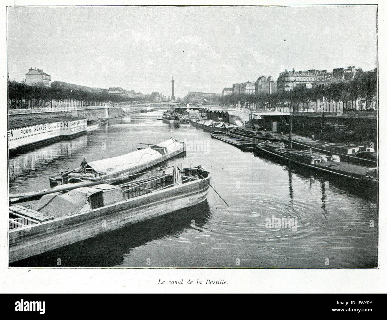 Clément Maurice Paris en plein air, BUC, 1897,006 Le canal de la ...