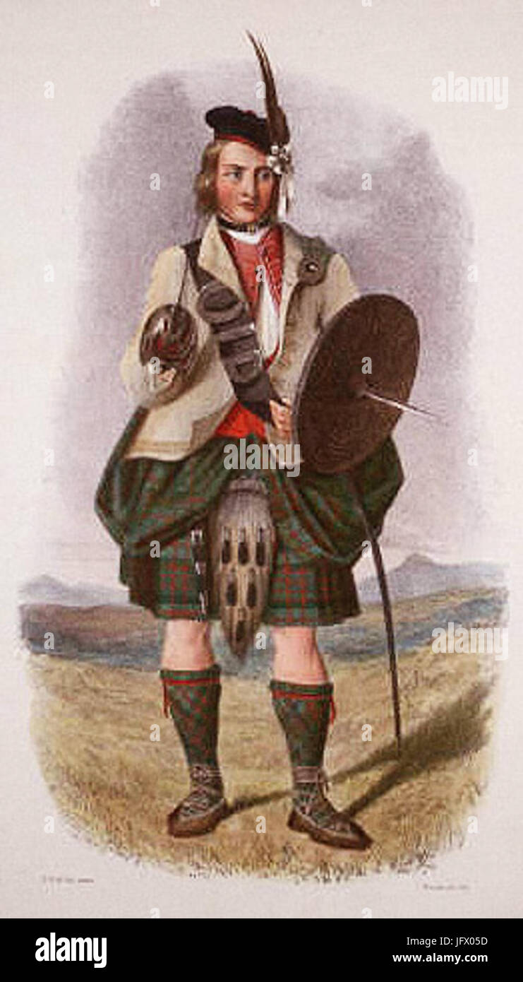 Clan Ranald 28R. R. McIan29 Stock Photo - Alamy