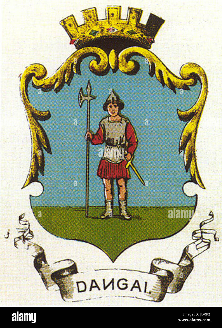 Coat of arms of Daugai 28B. Šaliamoras29 Stock Photo - Alamy