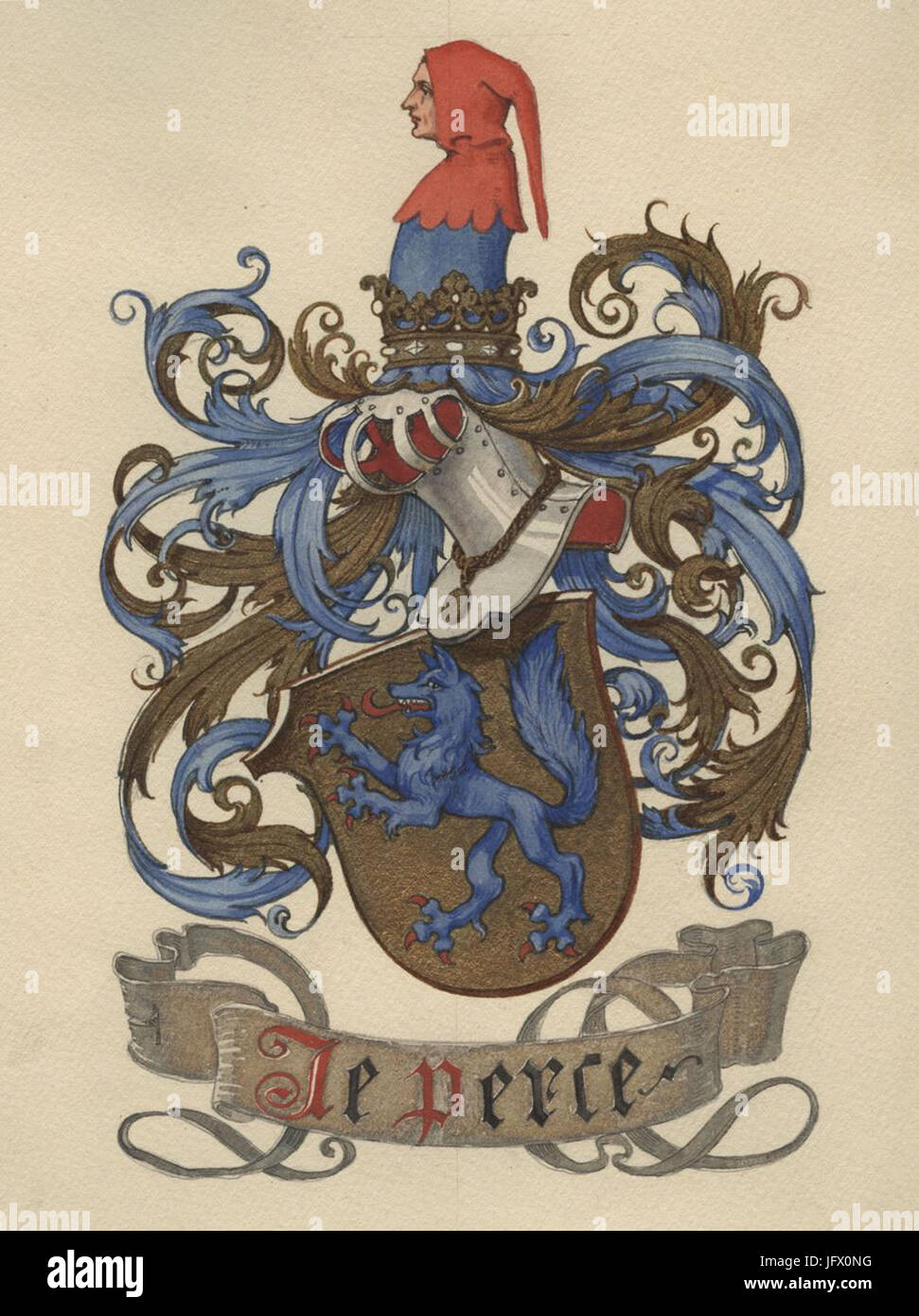 Coats of Arms of Otto Kapp von Gültstein Stock Photo - Alamy