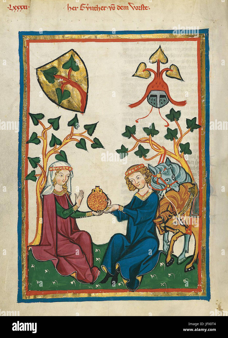 Codex manesse hi-res stock photography and images - Alamy