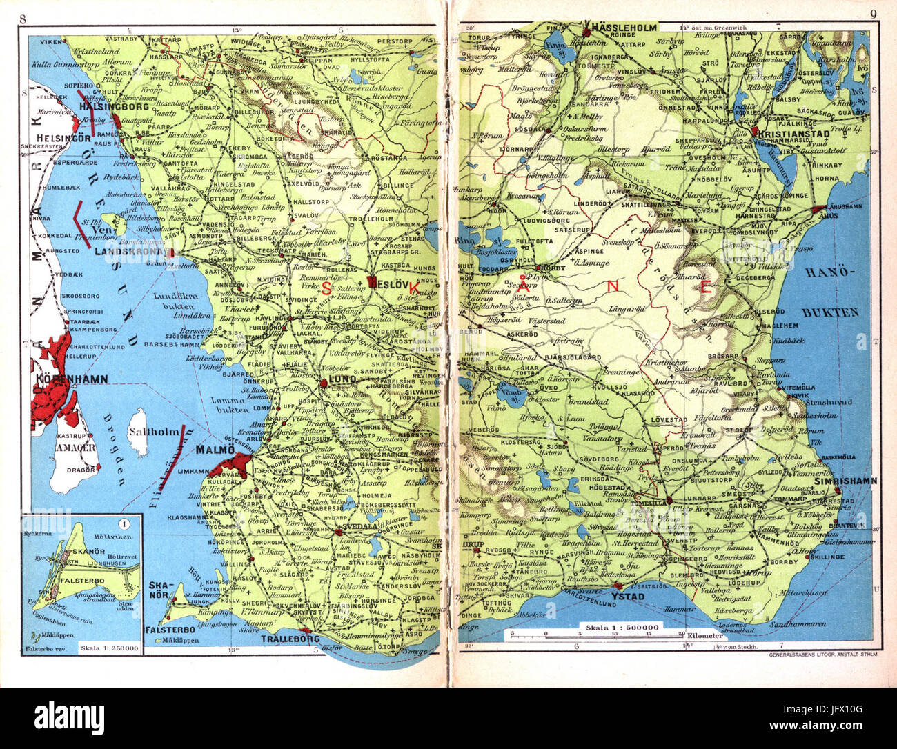 Sverige map hi-res stock photography and images - Alamy