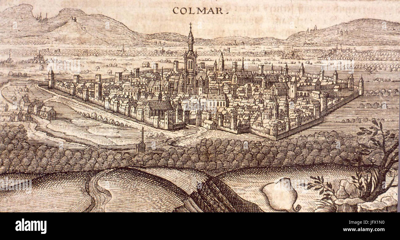 Colmar map hi-res stock photography and images - Alamy