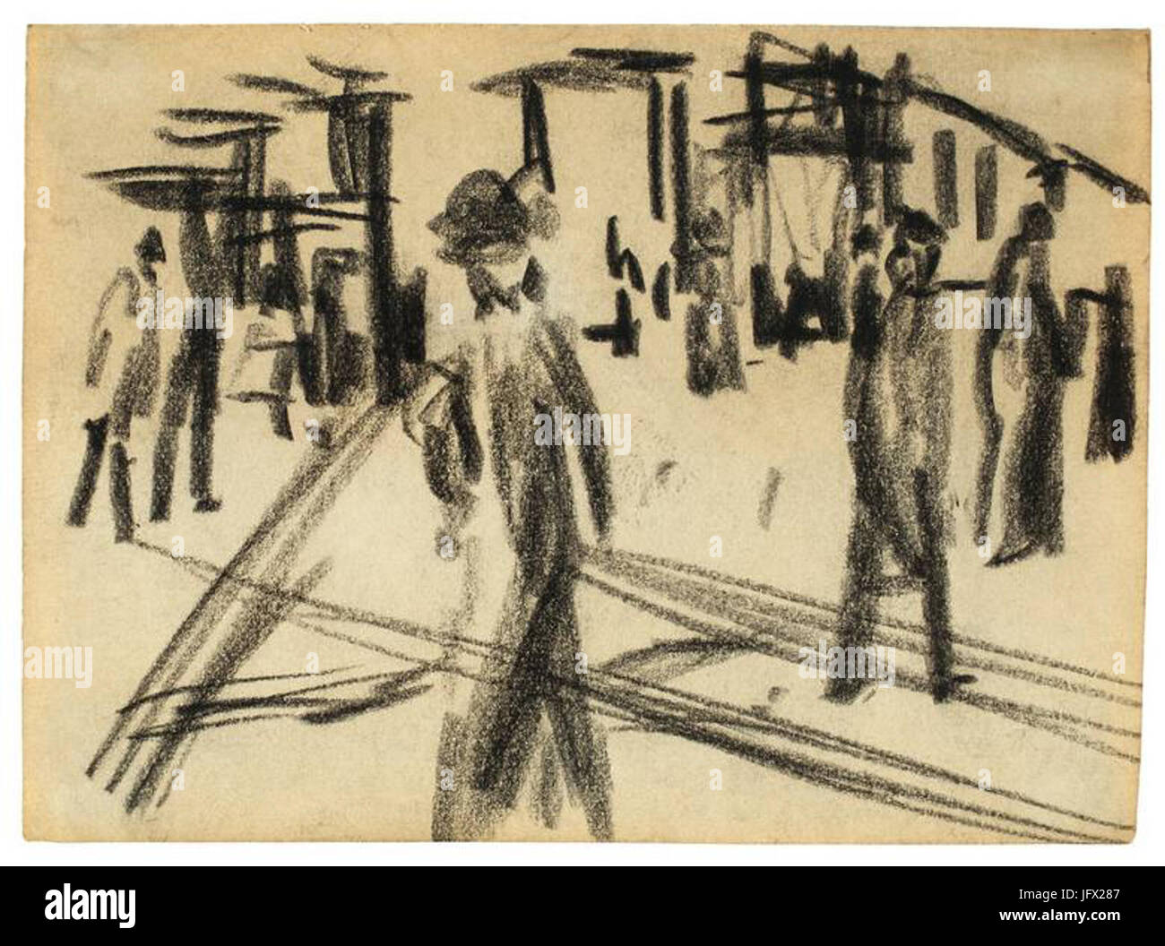 August macke street hi-res stock photography and images - Alamy